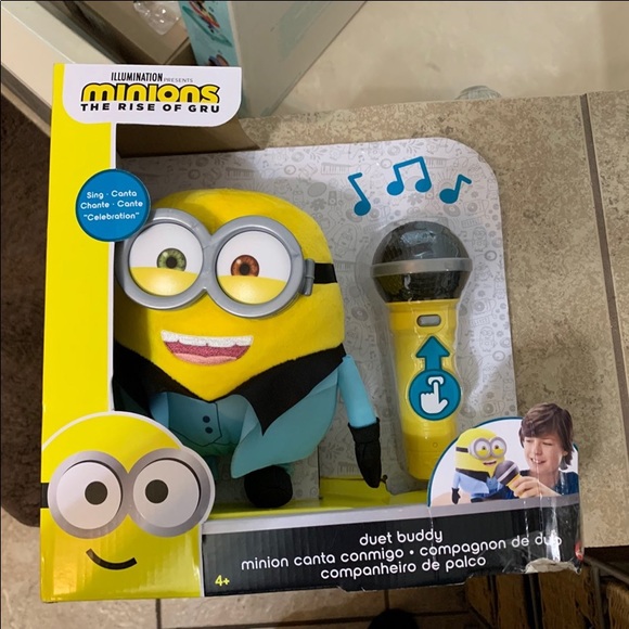 Illuminations | Toys | New Minions The Rise Of Gru Plush Microphone ...